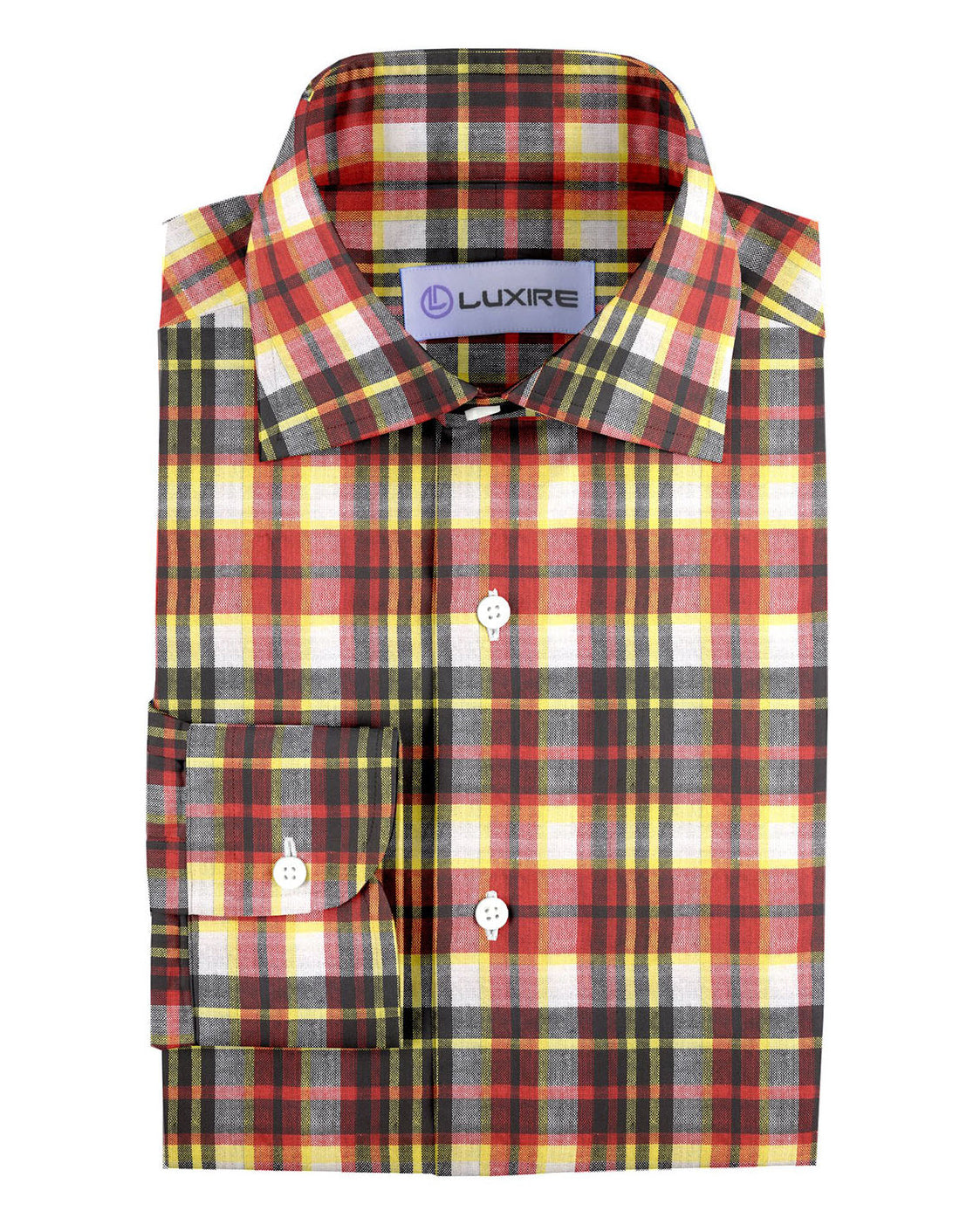 Red Black Bleeding Madras Checks – Luxire Custom Clothing