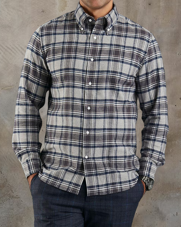 Custom Men's Checked Shirts – Luxire Custom Clothing