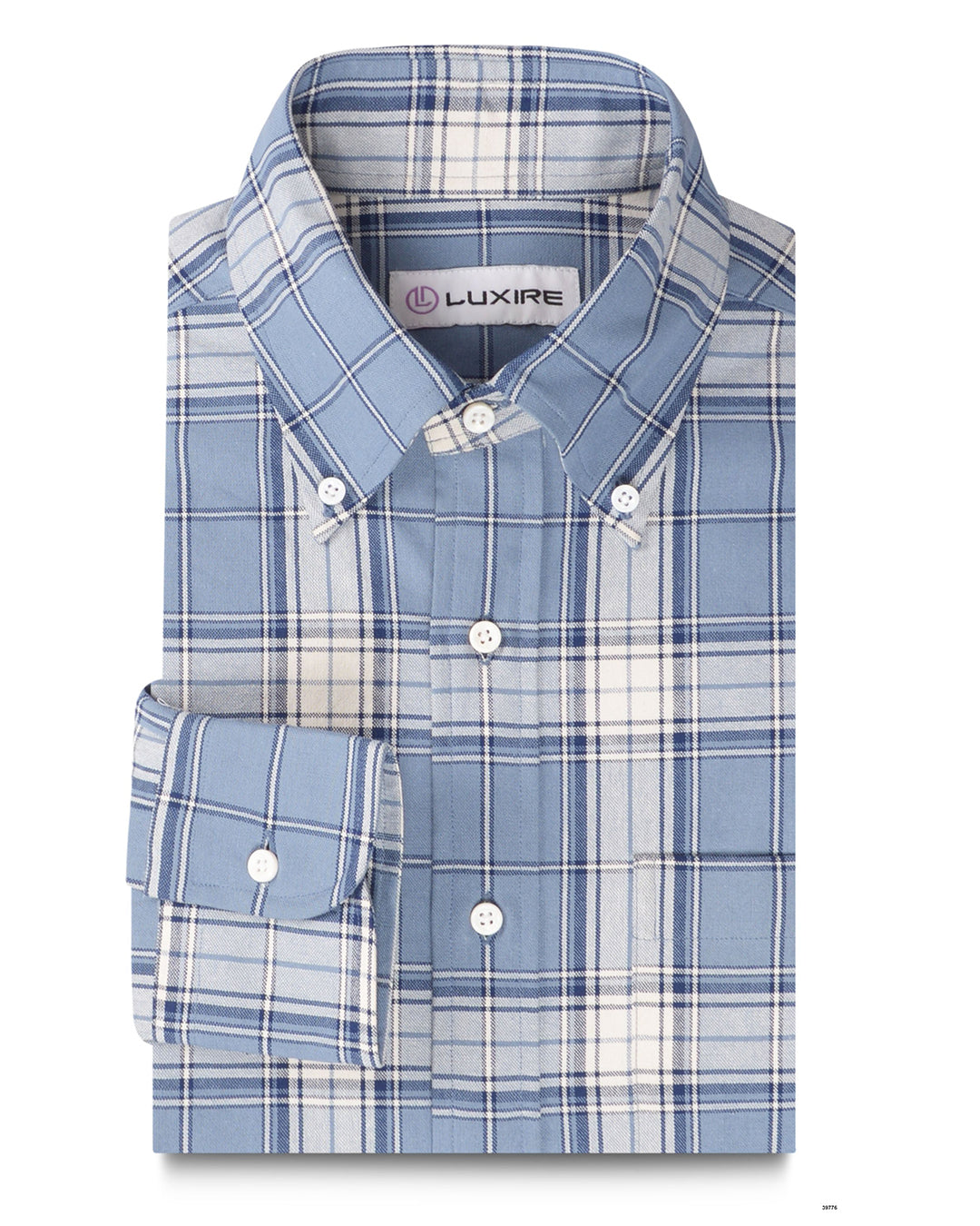 Shades Of Blue Madras Checks – Luxire Custom Clothing