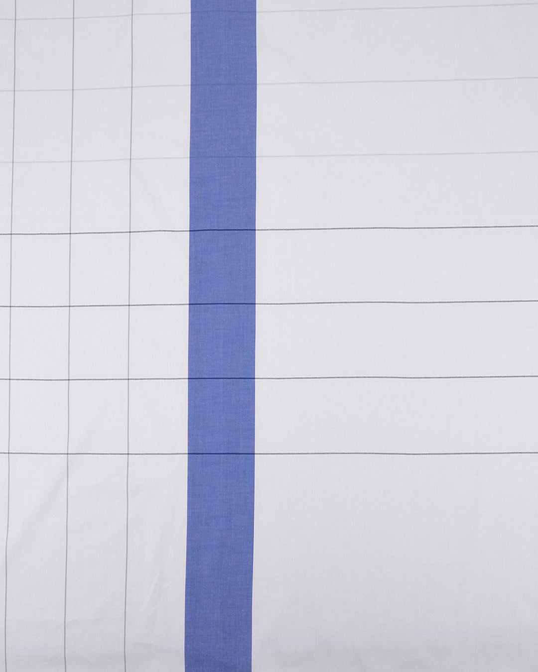 Windowpane Checks With Blue Wide Stripe – Luxire Custom Clothing