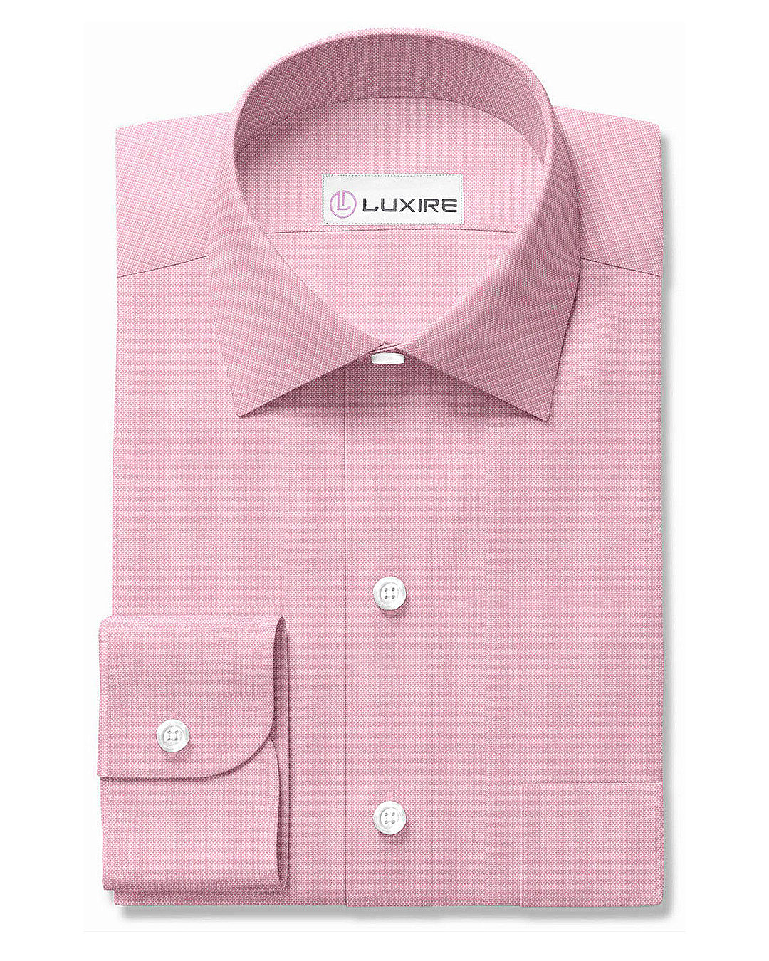 Mid Pink Pinpoint Oxford – Luxire Custom Clothing